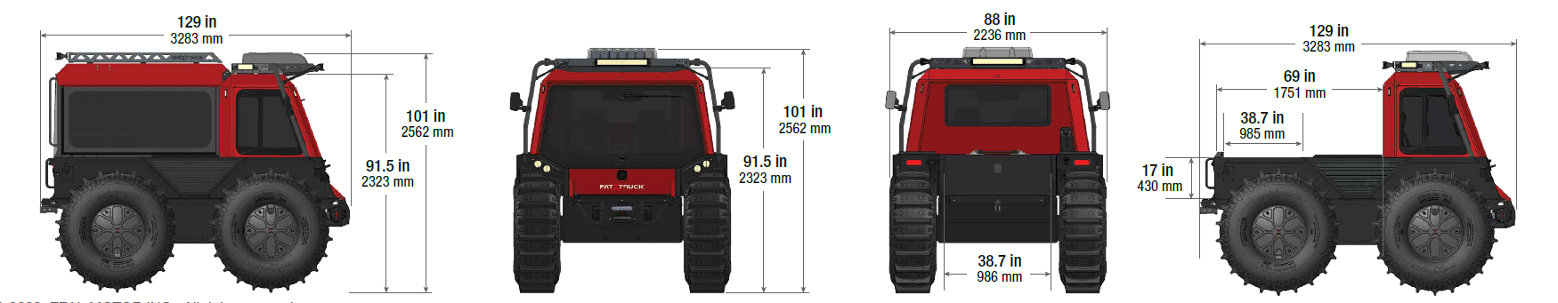 Types of Fat Truck Models | Amphibious Vehicles | U.S. Aqua