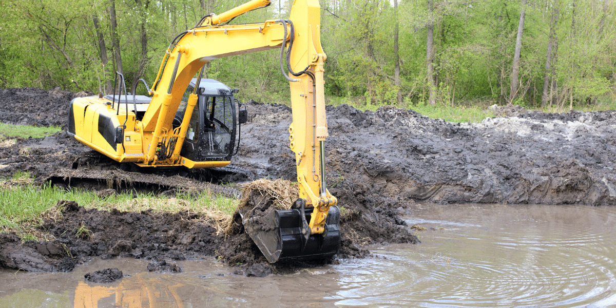 Marsh Excavators for Wetland Development | Amphibious Equipment